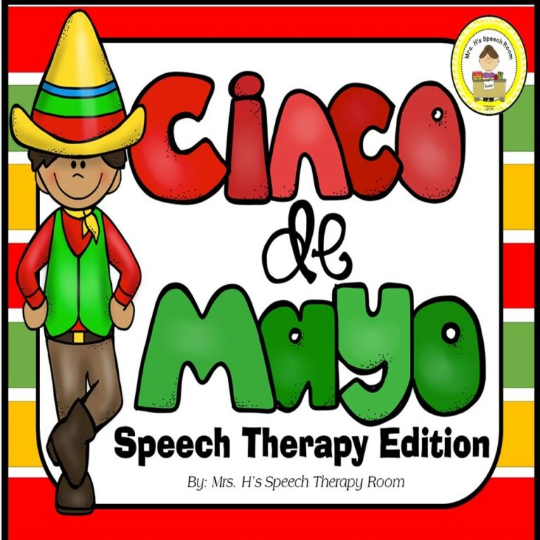 Cinco de Mayo Speech Therapy | Made By Teachers