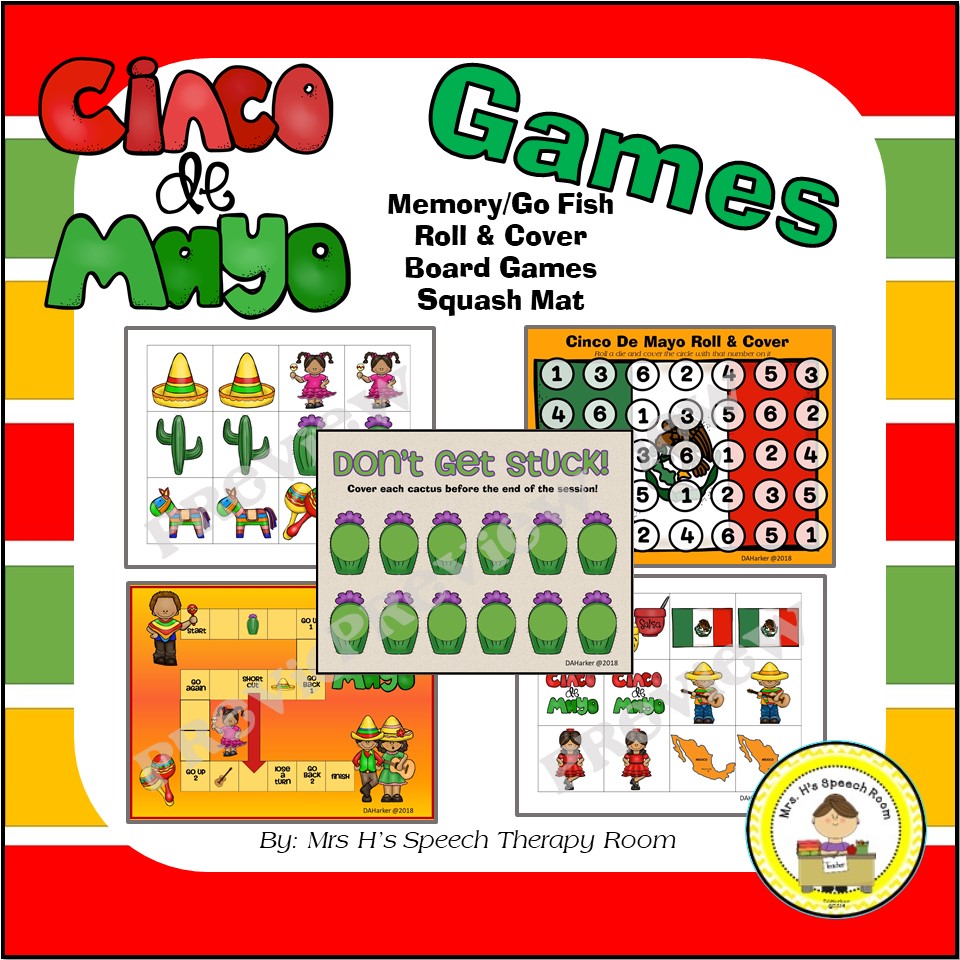 Cinco de Mayo Speech Therapy | Made By Teachers