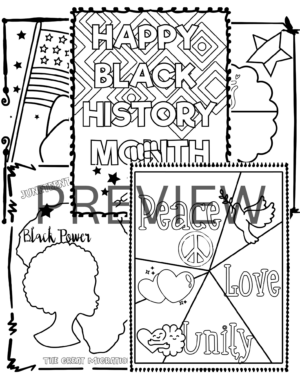Black History Month Coloring Pages | Made By Teachers
