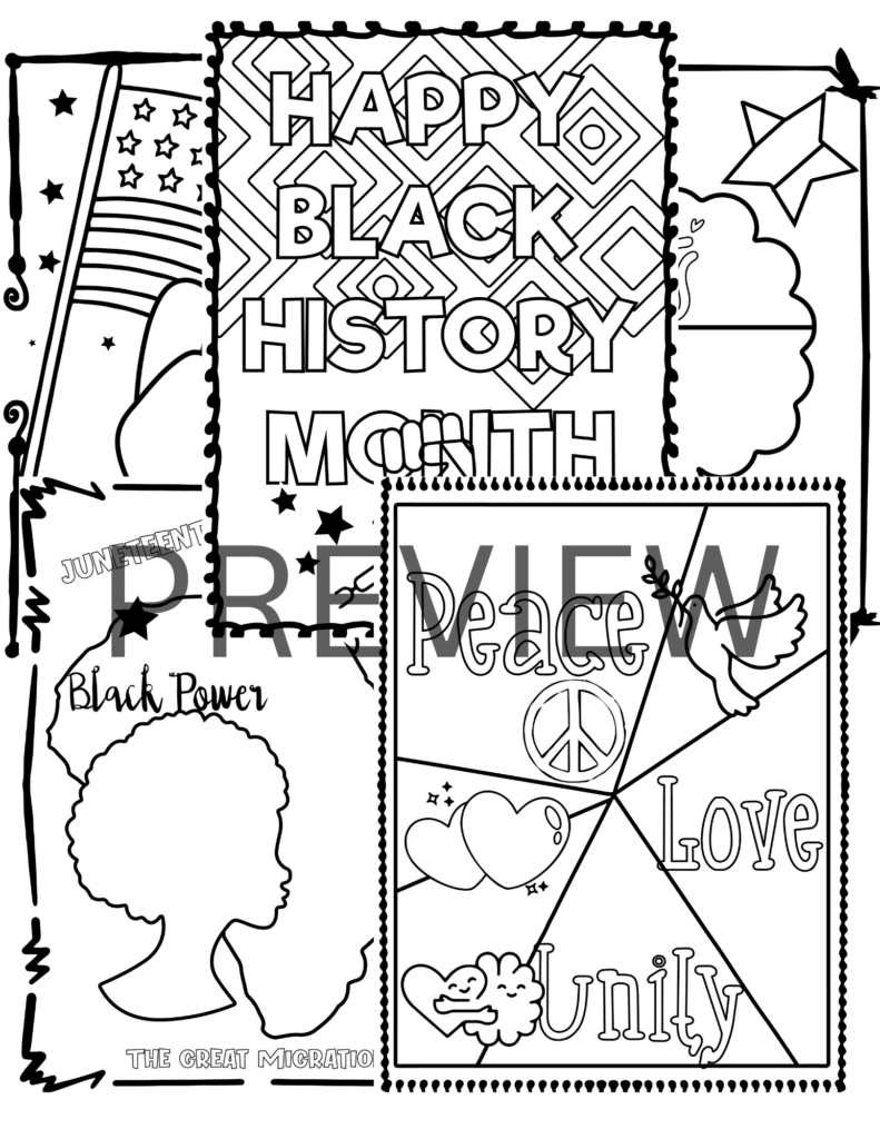 Black History Month Coloring Pages | Made By Teachers