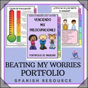 SPANISH VERSION - Beating My Worries Portfolio - Made By Teachers