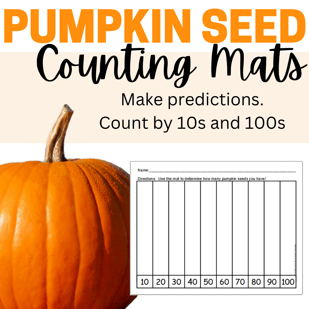 Pumpkin Seed Counting Mats - A Pumpkin Observation Activity | Made By ...