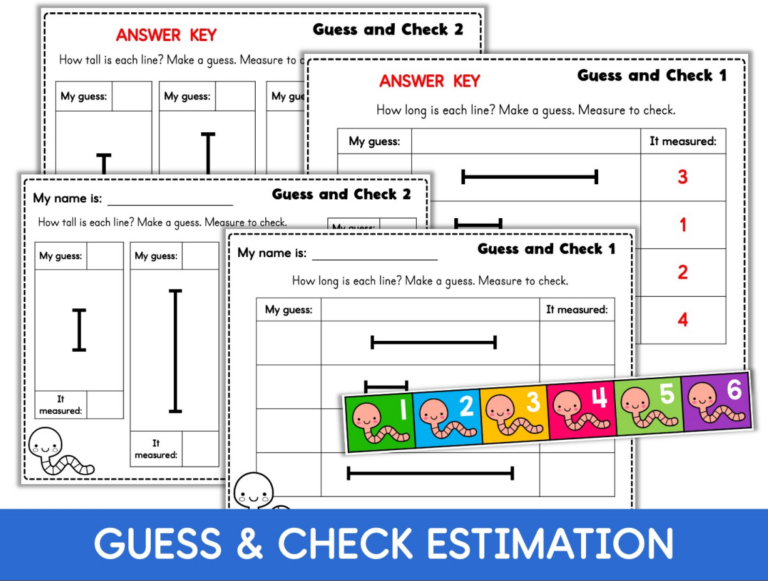 Measuring Length Measurement Activities for Beginners - Made By Teachers
