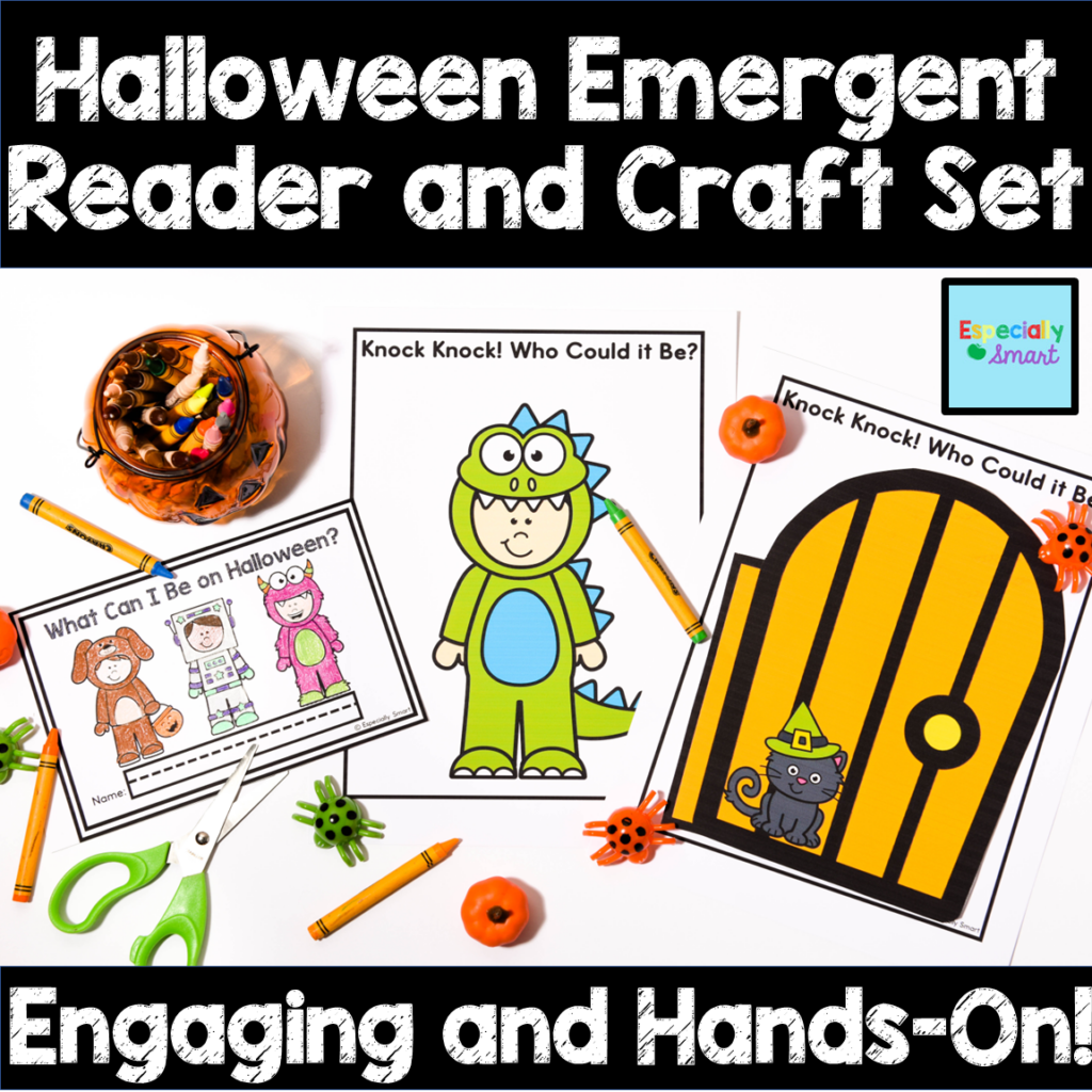 Halloween Emergent Reader and Craft Set | Made By Teachers