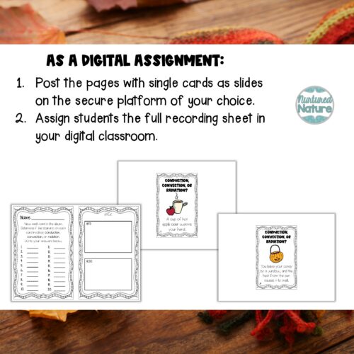 Halloween Conduction Convection Radiation Fall Science Activity | Made ...
