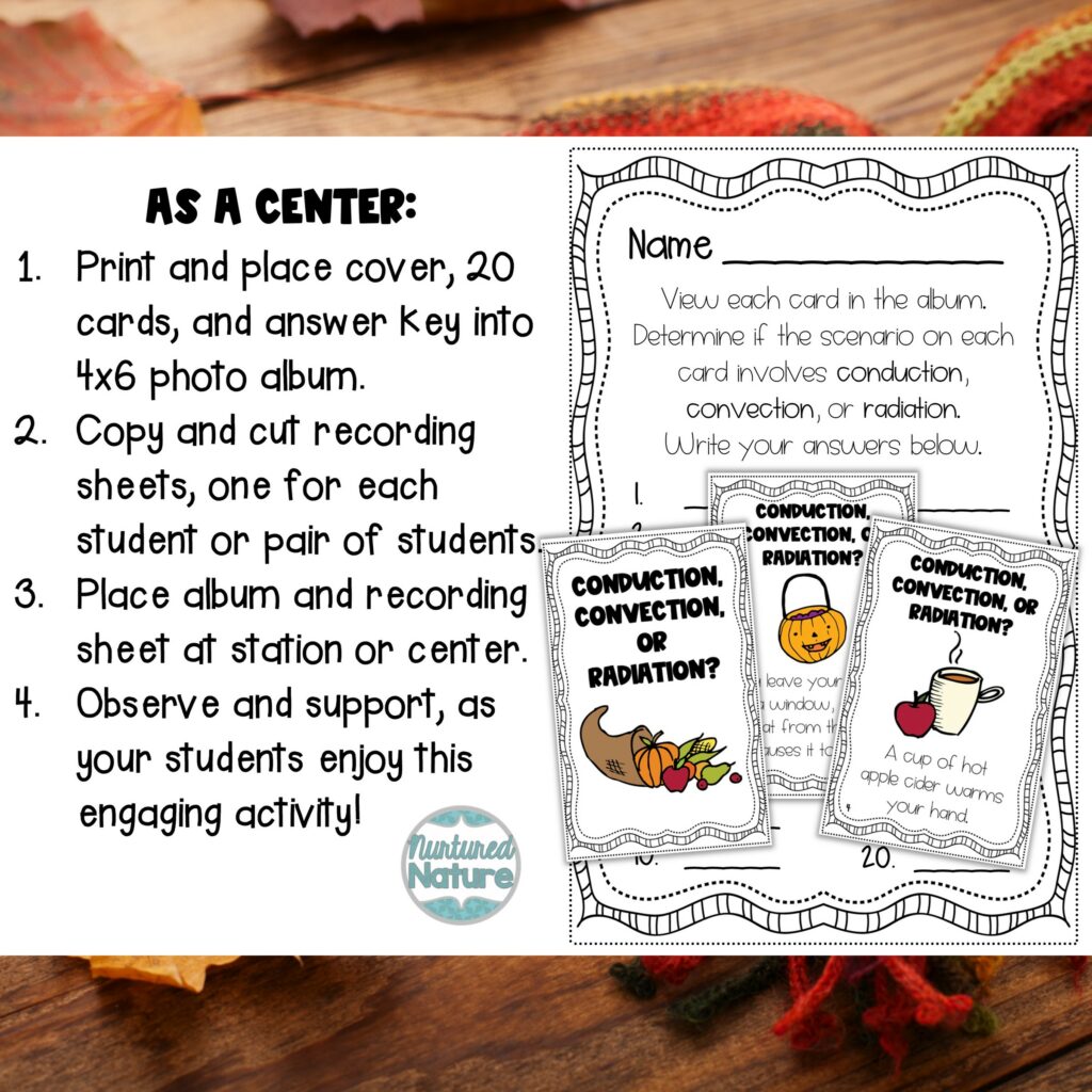 Halloween Conduction Convection Radiation Fall Science Activity - Made ...