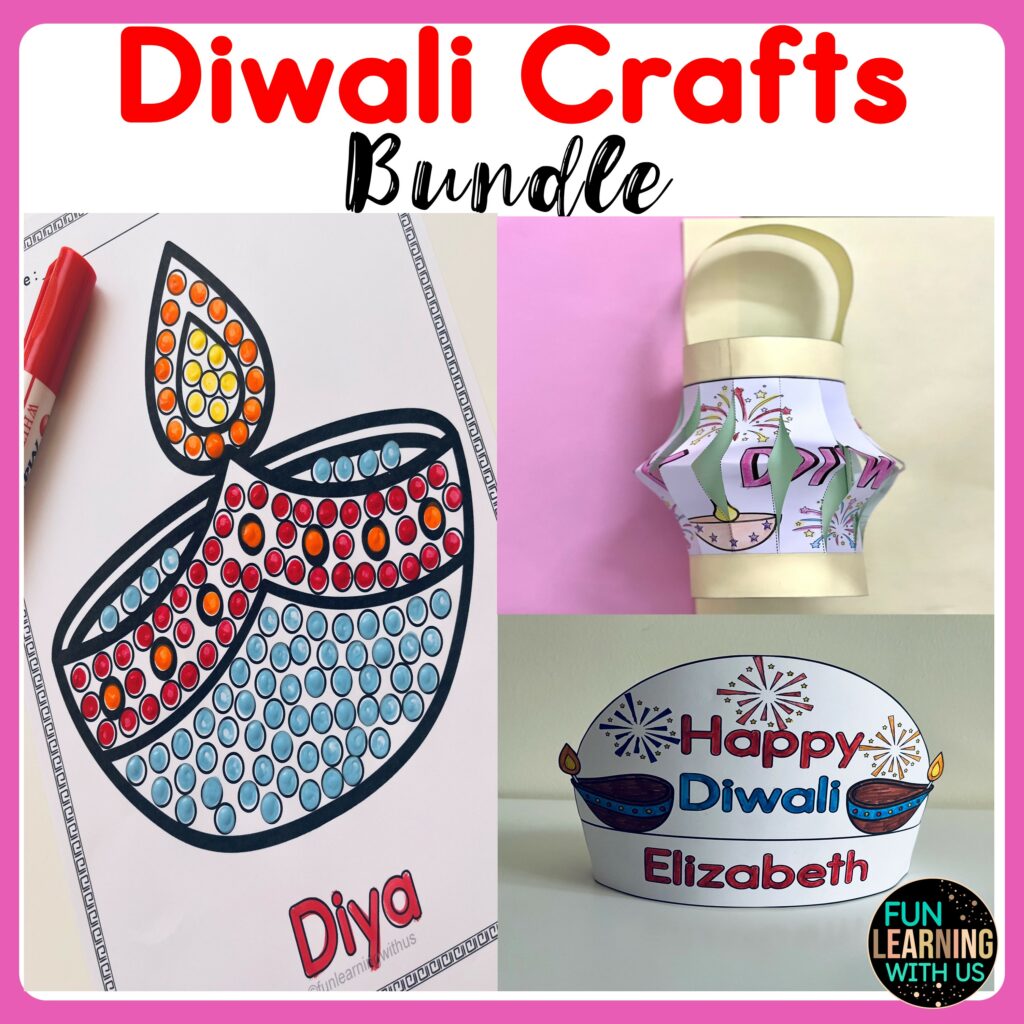 Diwali Craft Bundle | Holiday Around the World Craft Activity | Made By ...