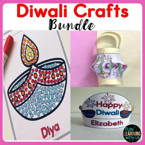 Diwali Craft Bundle | Holiday Around the World Craft Activity - Made By ...