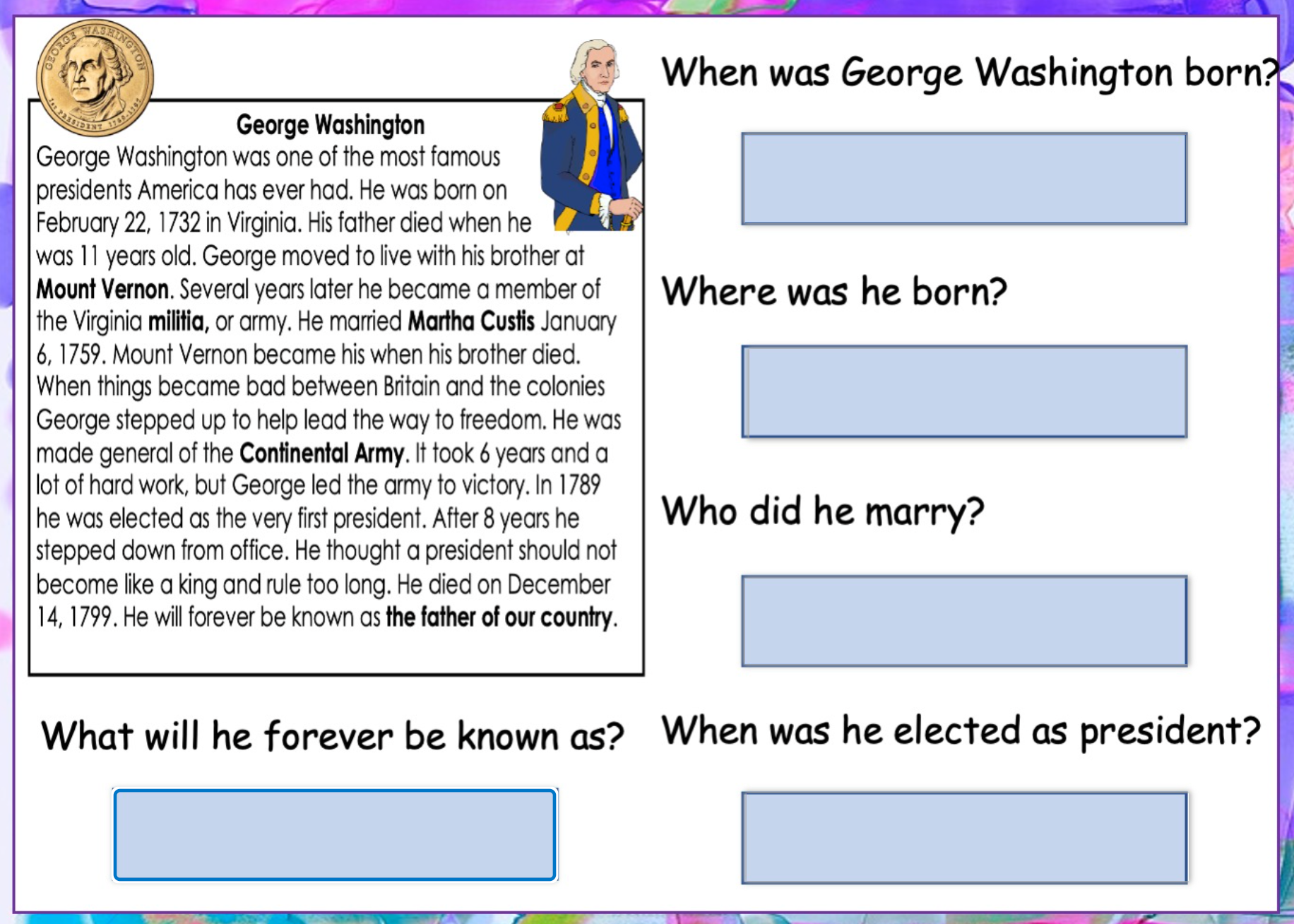 Asking and Answering Questions Non-Fiction Boom Cards | Made By Teachers