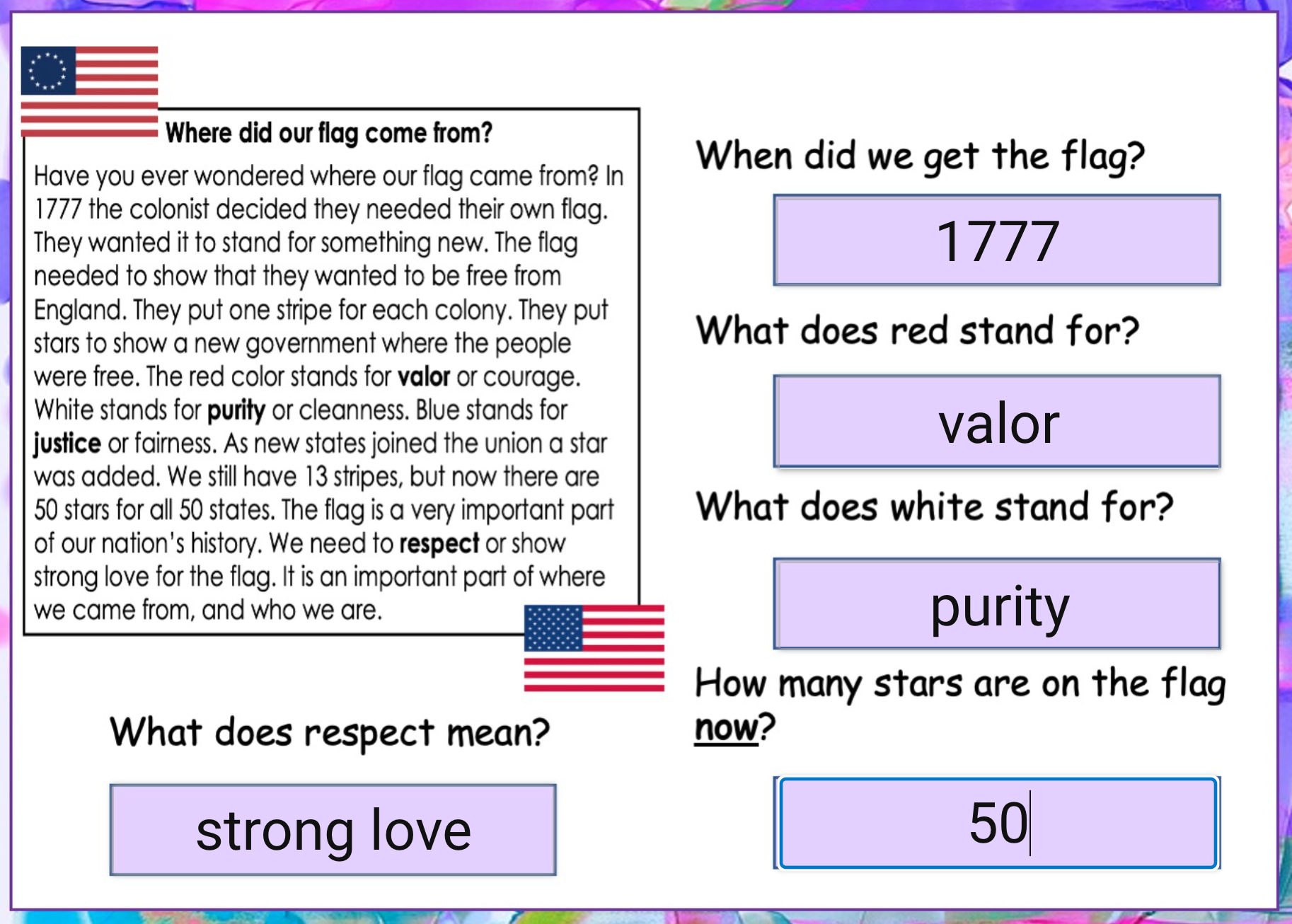 Asking and Answering Questions Non-Fiction Boom Cards | Made By Teachers