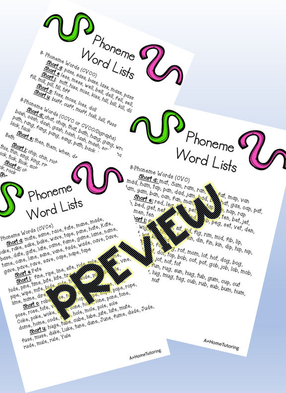 3-Letter Phoneme Practice (Lite) - Made By Teachers