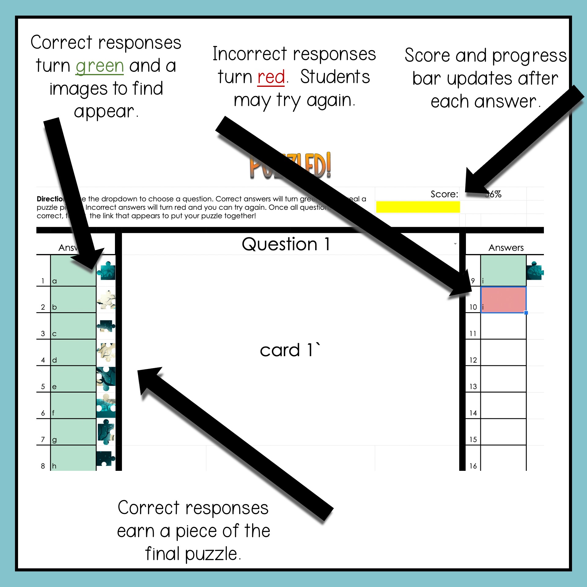 Convert - Change - Fractions, Decimals, and Percents Digital Halloween ...
