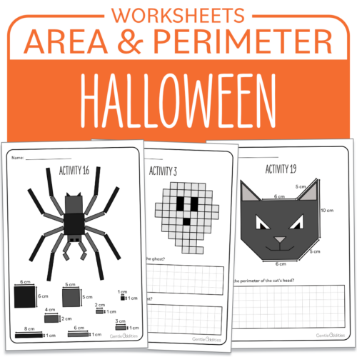 Halloween Math Activities - Area And Perimeter Worksheets - Math ...