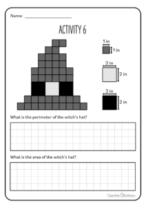 Halloween Math Activities - Area And Perimeter Worksheets - Math ...