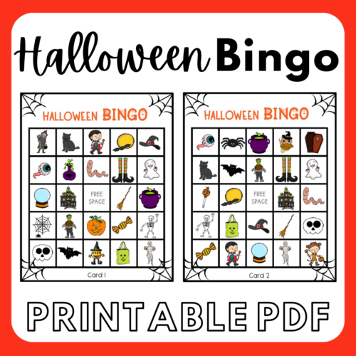 Halloween BINGO Activity [32 Different Cards & Calling Cards Included ...