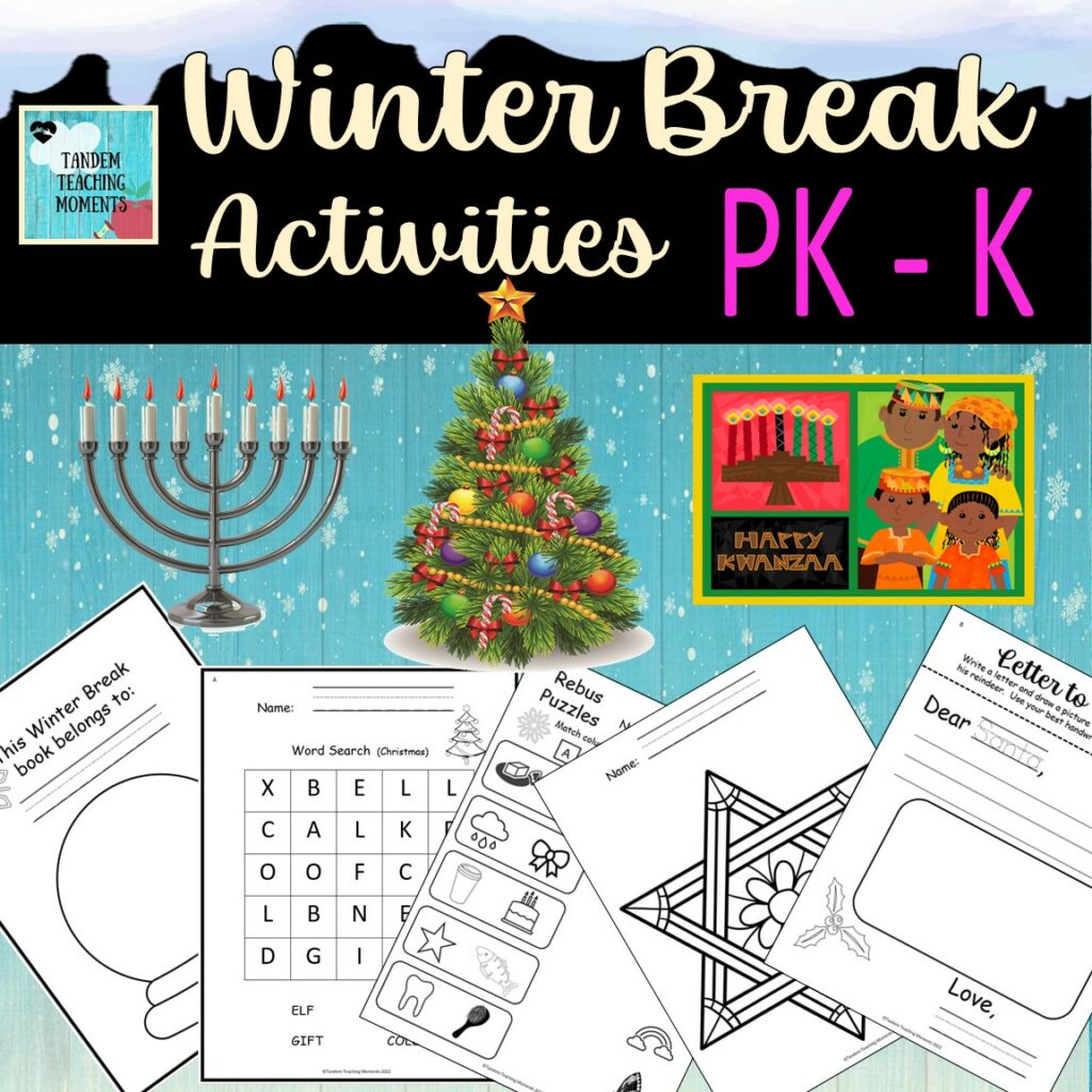 Winter Break Activites for Pre-K and Kindergarten | Made By Teachers