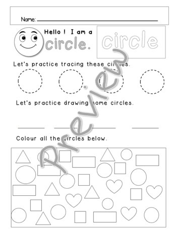 Basic Shapes worksheet - Made By Teachers