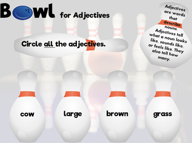 Bowl For Adjectives | Made By Teachers