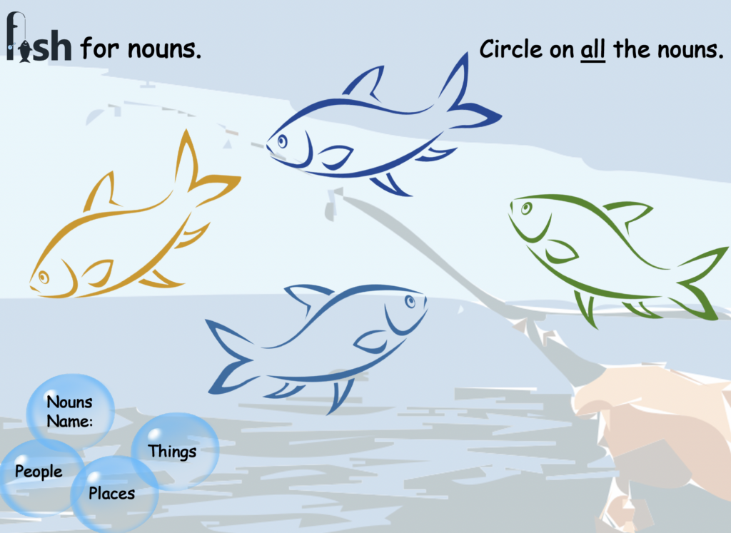 Fish For Nouns | Made By Teachers