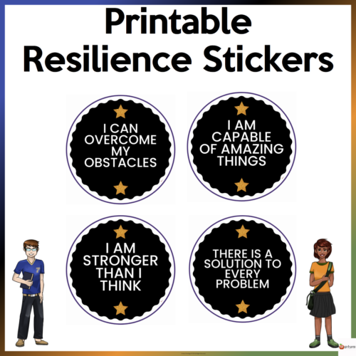 Resilience Stickers Printable | Made By Teachers