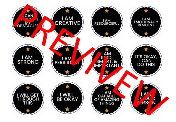Resilience Stickers Printable - Made By Teachers