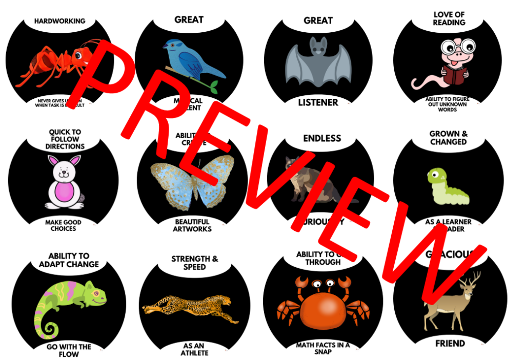Animal Stickers Printable - Made By Teachers