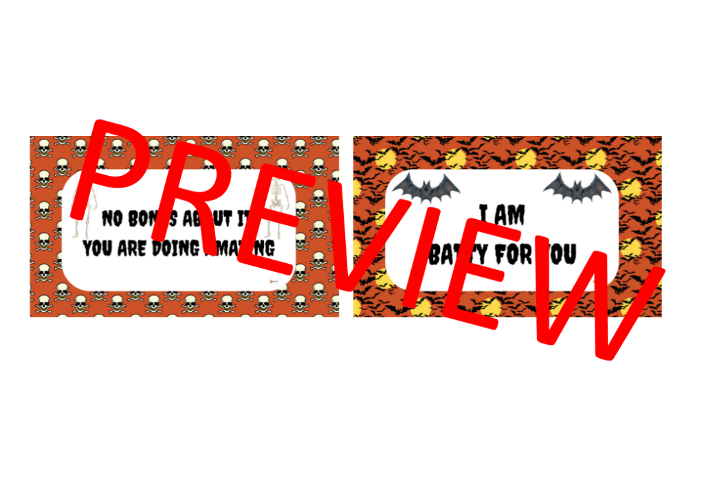 Halloween Teacher Affirmation Tags | Made By Teachers