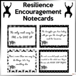 Mending Minds Resilience Lesson and Encouragement Note Cards Bundle ...