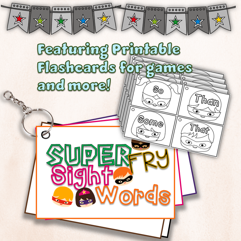 FRY Sight Words No-Prep Worksheets and Flashcards - GROWING BUNDLE ...