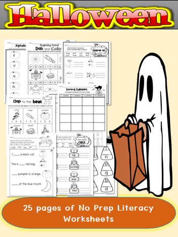 Halloween Math and Literacy Bundle - Made By Teachers