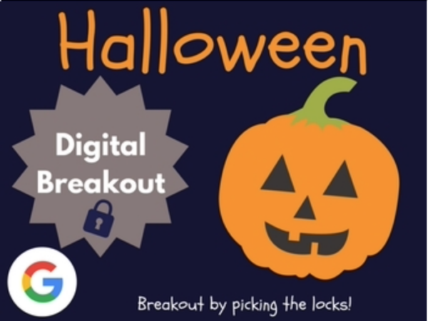 Halloween Digital Breakout (Fall Escape Room) - Made By Teachers