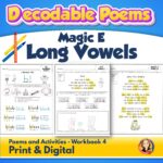 Magic E Decodable Readers Poems and Worksheets | Made By Teachers