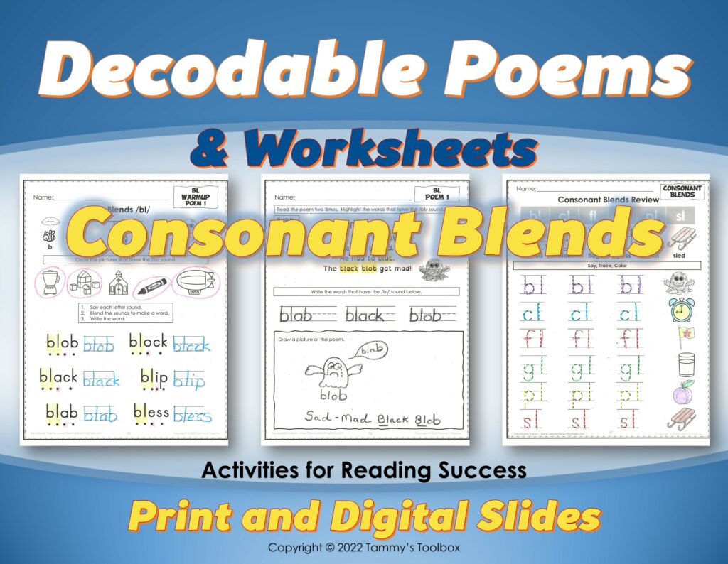Decodable Poems Workbook Bundle - Made By Teachers
