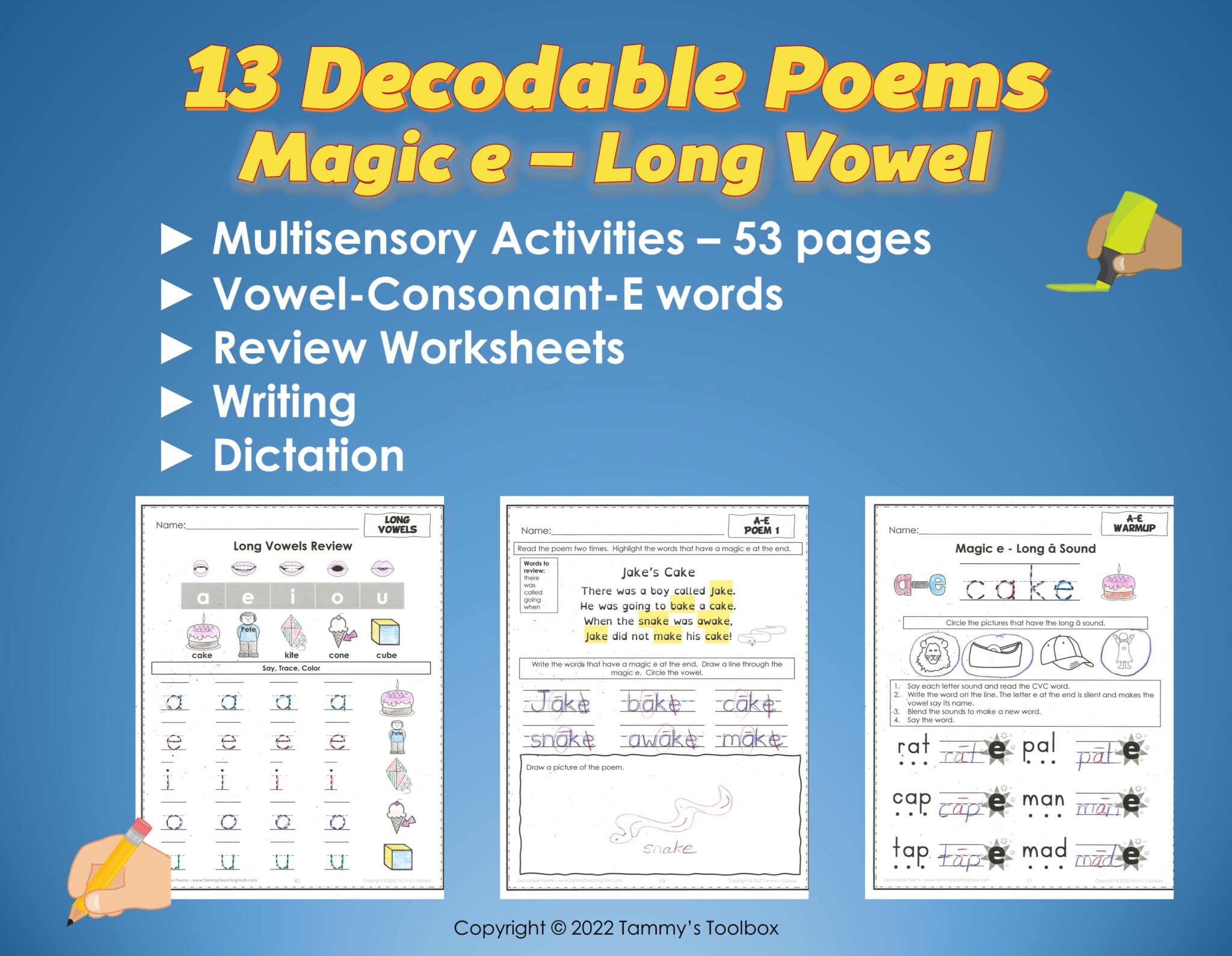 Decodable Poems Workbook Bundle - Made By Teachers