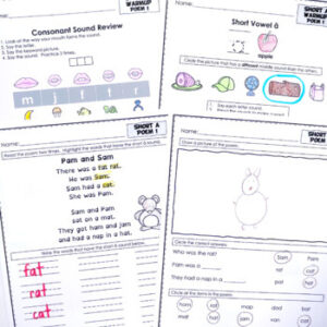 Decodable Poems Workbook Bundle - Made By Teachers