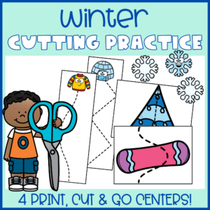 Winter Fine Motor Skills Centers Bundle | Made By Teachers