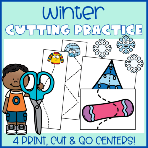 Winter Fine Motor Skills Centers Bundle - Made By Teachers