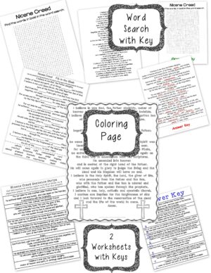 Nicene Creed Prayer Pack | Made By Teachers