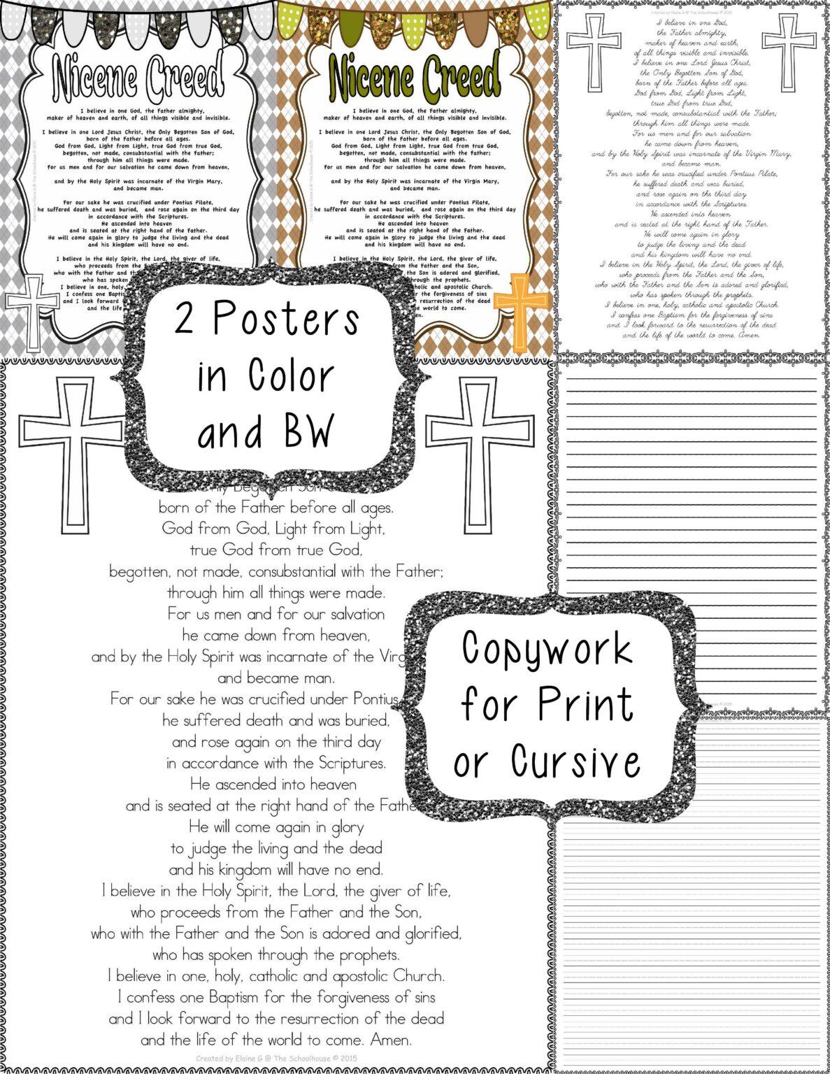 Nicene Creed Prayer Pack | Made By Teachers