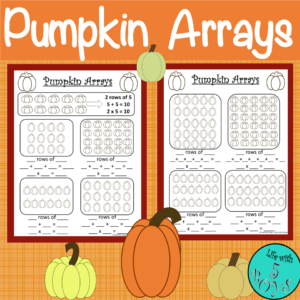 Pumpkin Arrays Math Activity | Made By Teachers