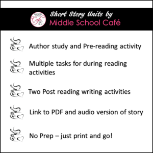 The Elevator Short Story Unit | Made By Teachers