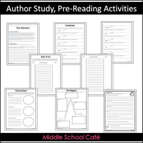 The Elevator Short Story Unit | Made By Teachers