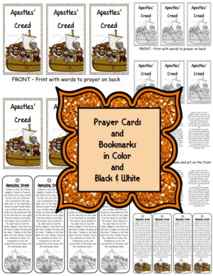 Apostles' Creed Prayer Pack - Made By Teachers