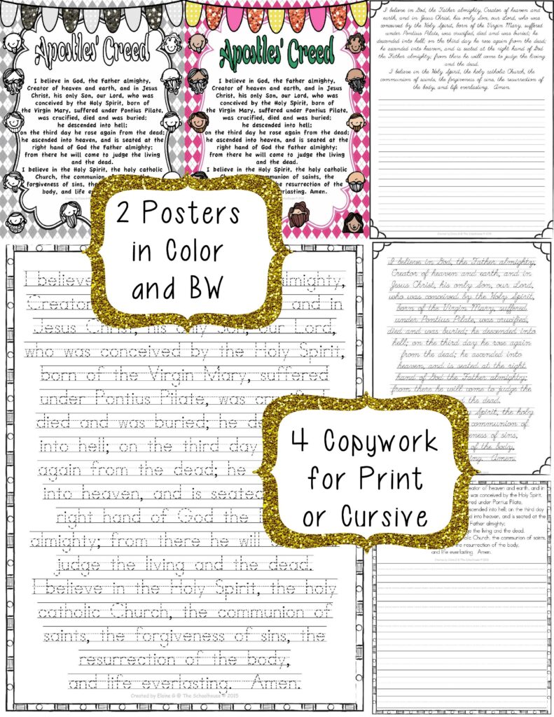 Apostles' Creed Prayer Pack | Made By Teachers