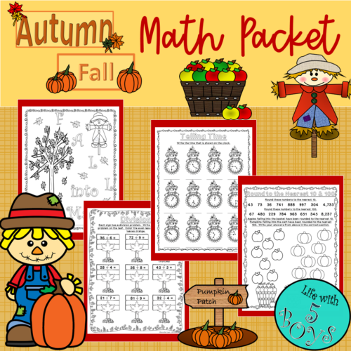 Fall Math Activities | Made By Teachers
