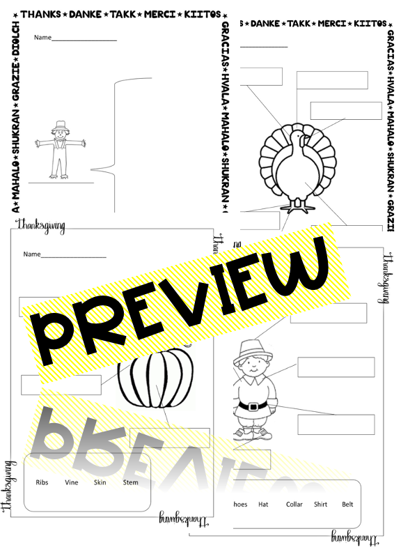 Fall Label It! | Made By Teachers