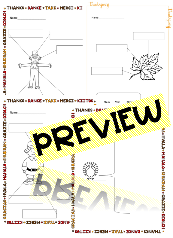 Fall Label It! | Made By Teachers