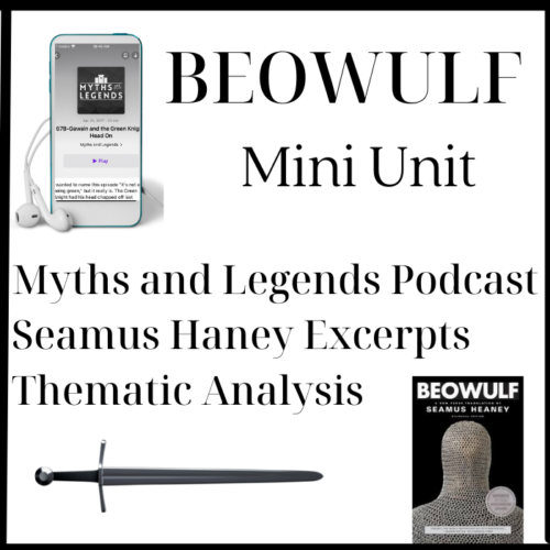Beowulf Mini Unit- Distance Learning Friendly | Made By Teachers