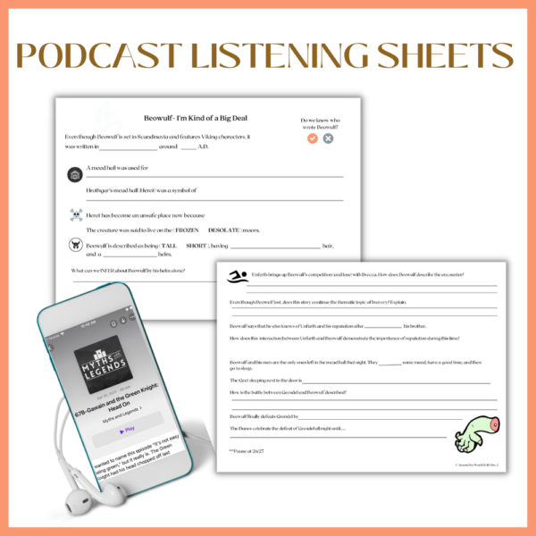 Beowulf Mini Unit- Distance Learning Friendly | Made By Teachers