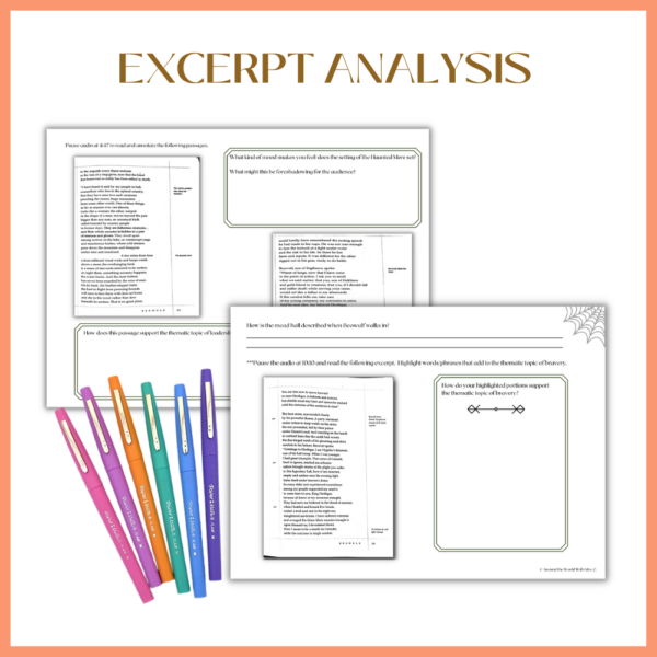 Beowulf Mini Unit- Distance Learning Friendly | Made By Teachers